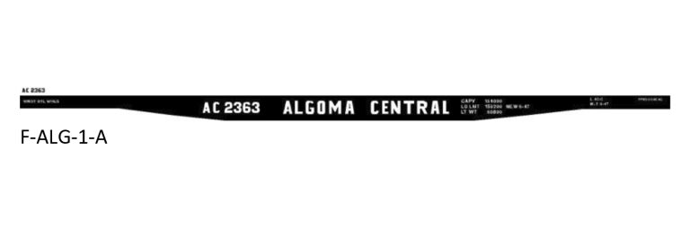 AKRON, CANTON AND YOUNGSTOWN BOXCAR GRAPHICS