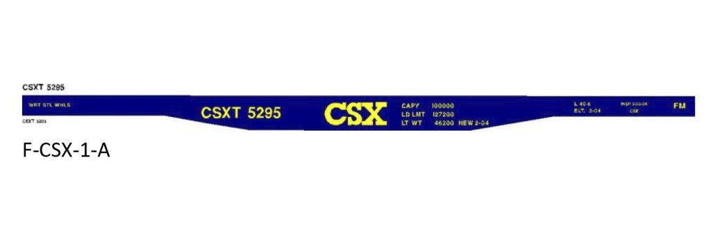 CSX FLAT CAR