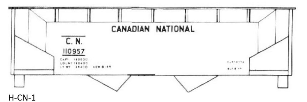 CANADIAN NATIONAL HOPPER GRAPHICS